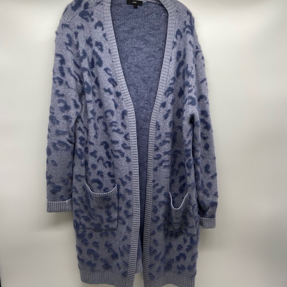Fate | Sweaters | Fate Fuzzy Animal Print Duster Open Cardigan | Poshmark